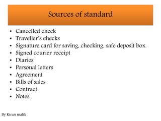 Standard for comparison | PPTX