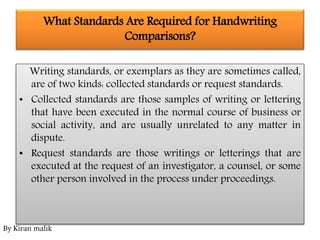 Standard for comparison | PPTX