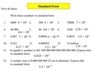 mathematics secondary 9 standard_form.ppt
