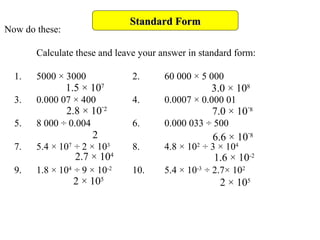 mathematics secondary 9 standard_form.ppt