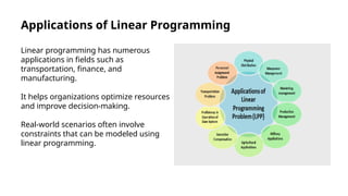 Standard Form Of A Linear Programming Problem, Geometry Of Linear Programming Problems.pptx