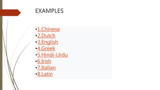 Standard form of language and dialects | PPTX