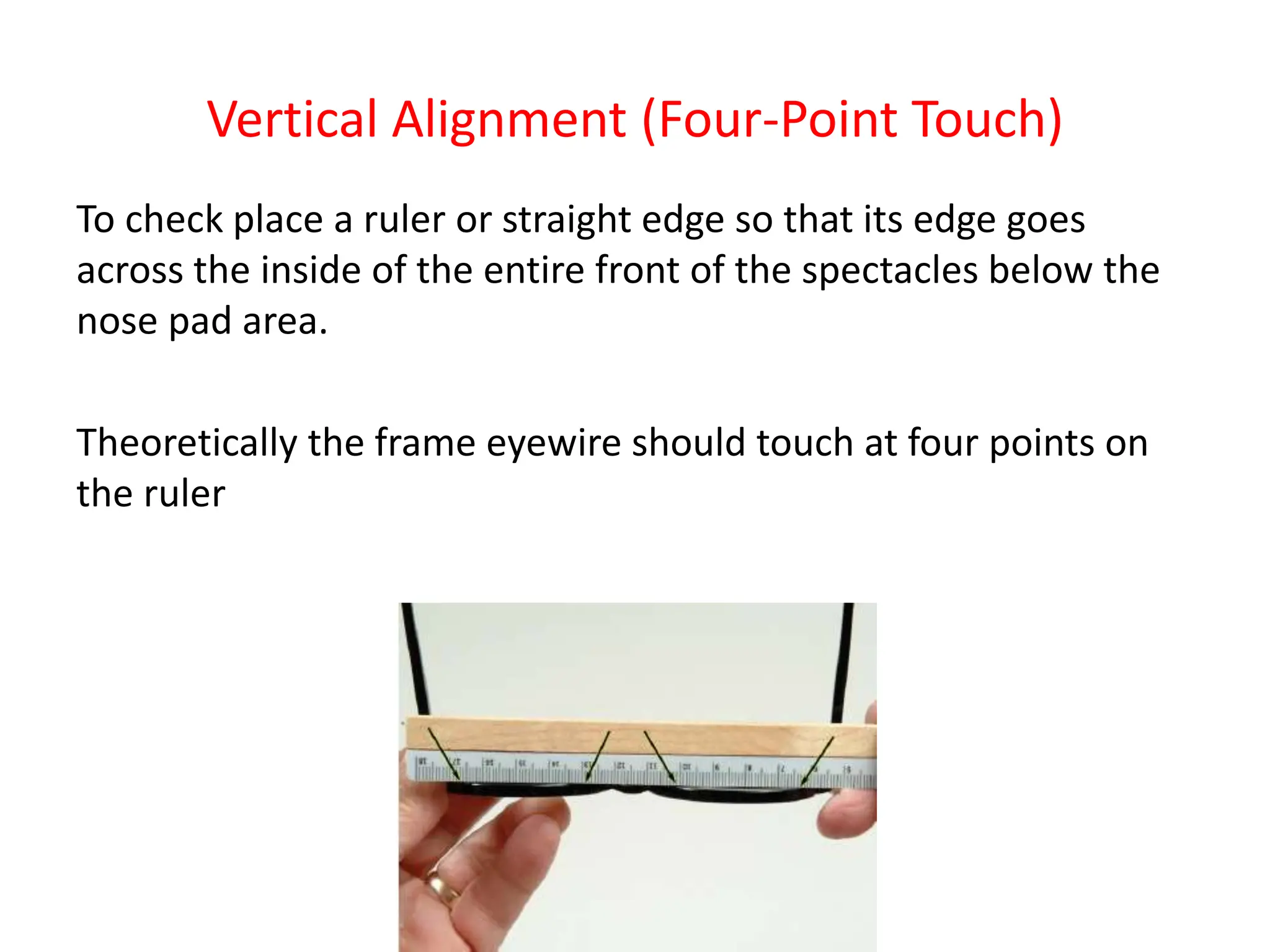 standard frame alignment for basic frame adgustment | PPTX