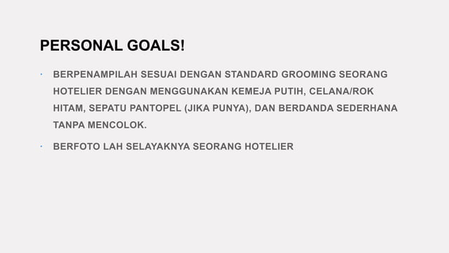 STANDARD GROOMING & ETITUDE OF HOTELIER.pptx