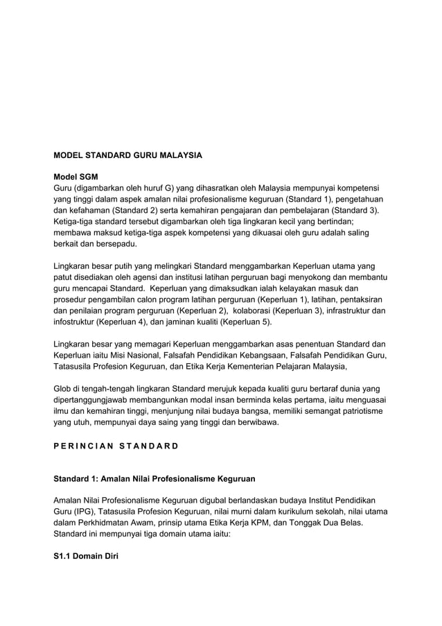 Standard guru malaysia | DOC