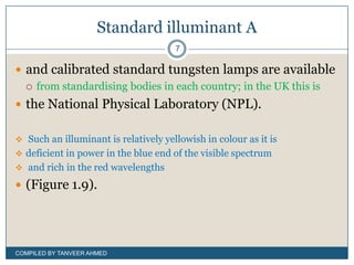 Standard illuminants | PPTX