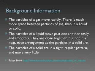 Exploring the States of Matter | POT