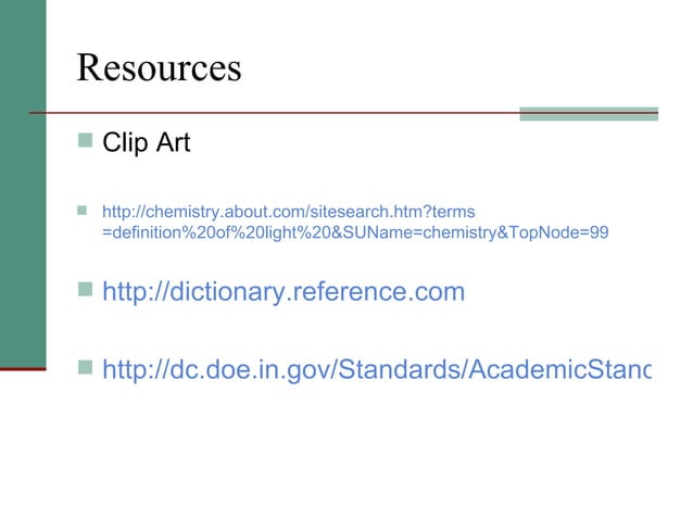 Standard Indicator Lesson Plan Ppt | PPT