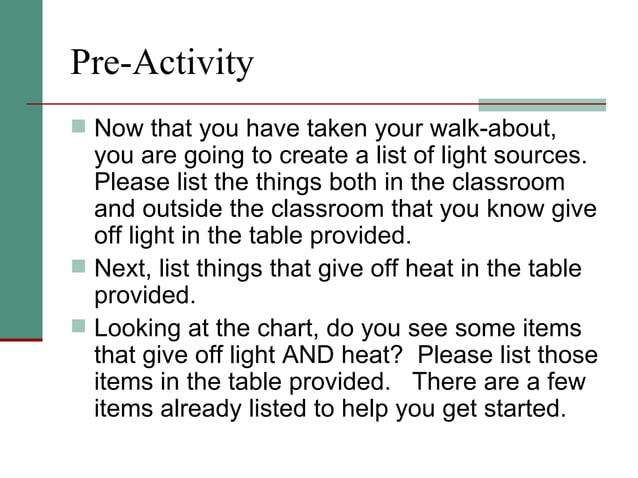 Standard Indicator Lesson Plan Ppt | PPT