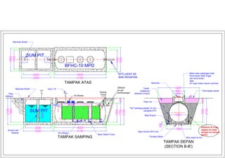 Standard installation drawing stp bio seven (bfhc series) | PDF