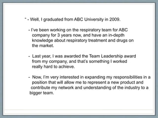 Business English: Job Interview Practice | PPTX