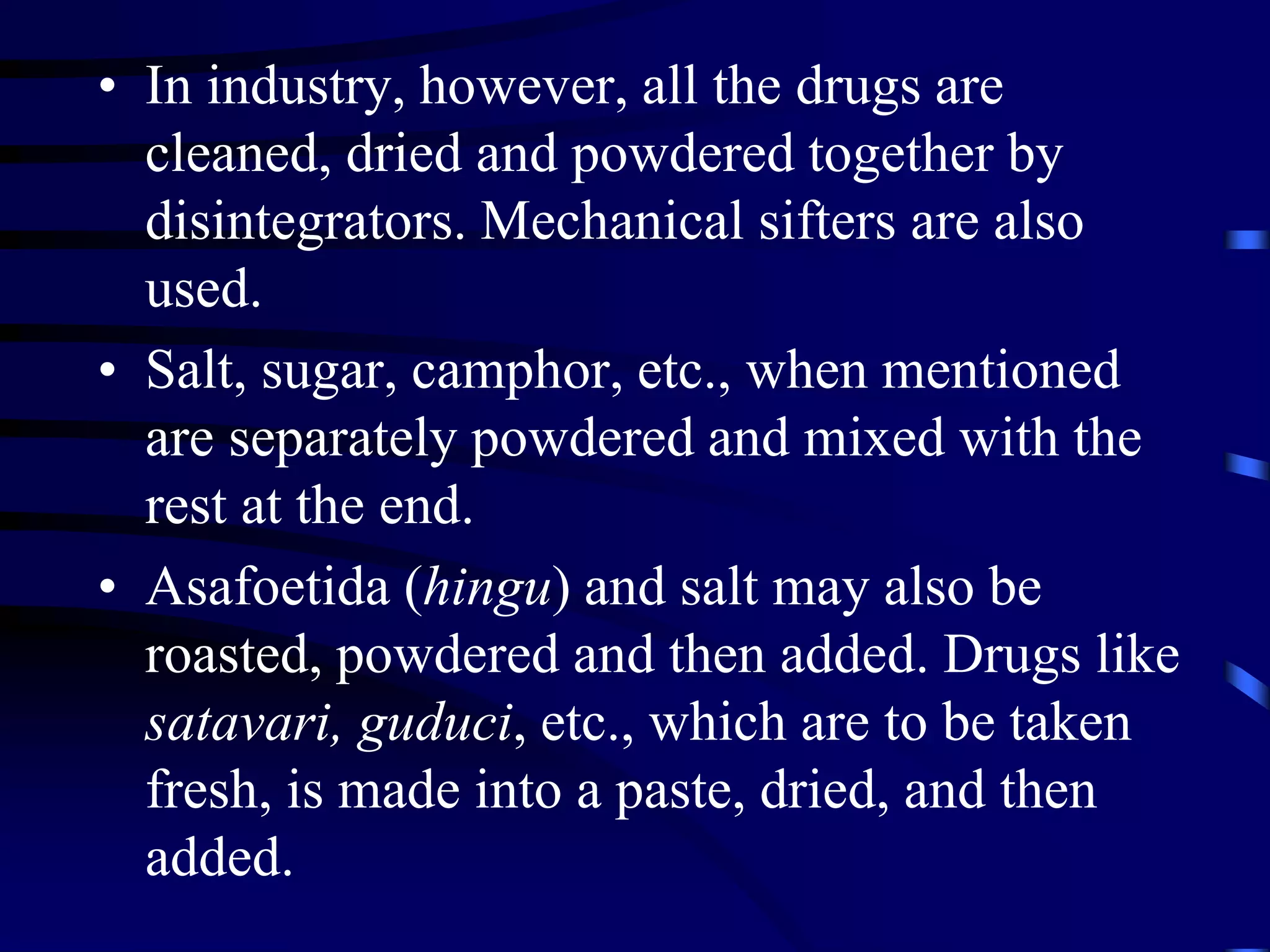 Preparation and Standardisation of Ayurvedic Dosage forms | PPTX