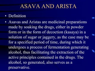 Preparation and Standardisation of Ayurvedic Dosage forms | PPTX