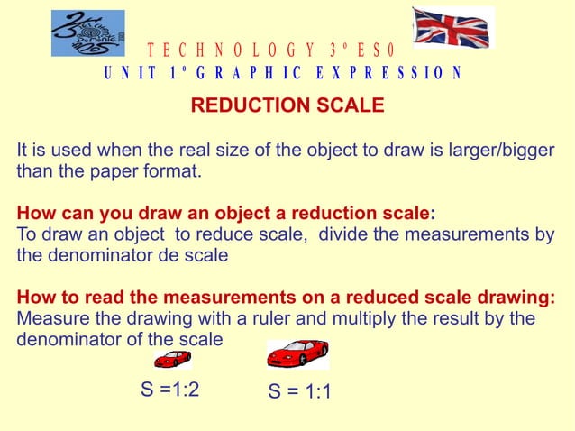 Standardisation, the sizes of paper, types of lines and symbols ...