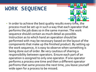 Standardised work for garment industry- Prakhar Jain | PPT