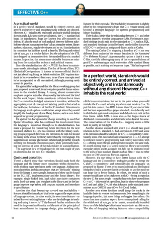 Standardising on C++ | PDF