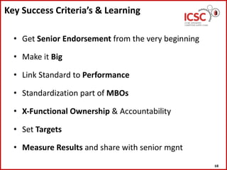 Standardising S&OP at Coca-Cola HBC | PDF