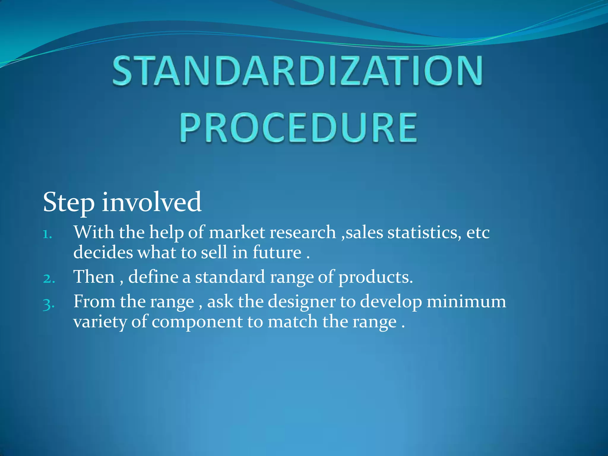 Standardization | PPTX