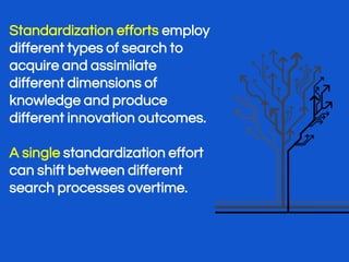 Standardization Efforts: The Relationship between Knowledge Dimensions ...