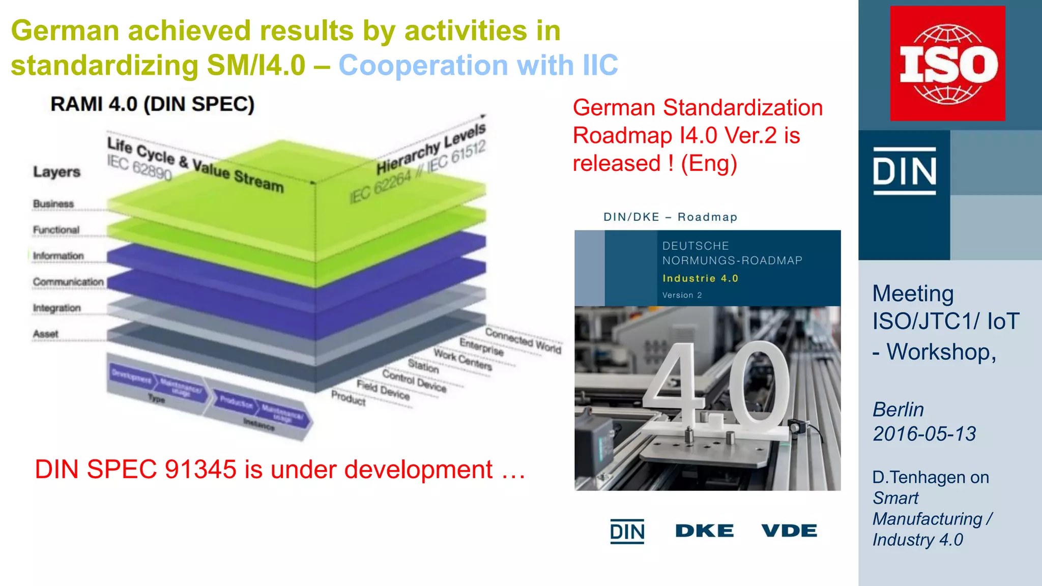 Standardization in-smart-manufacturing-industry-4-0-data | PPT