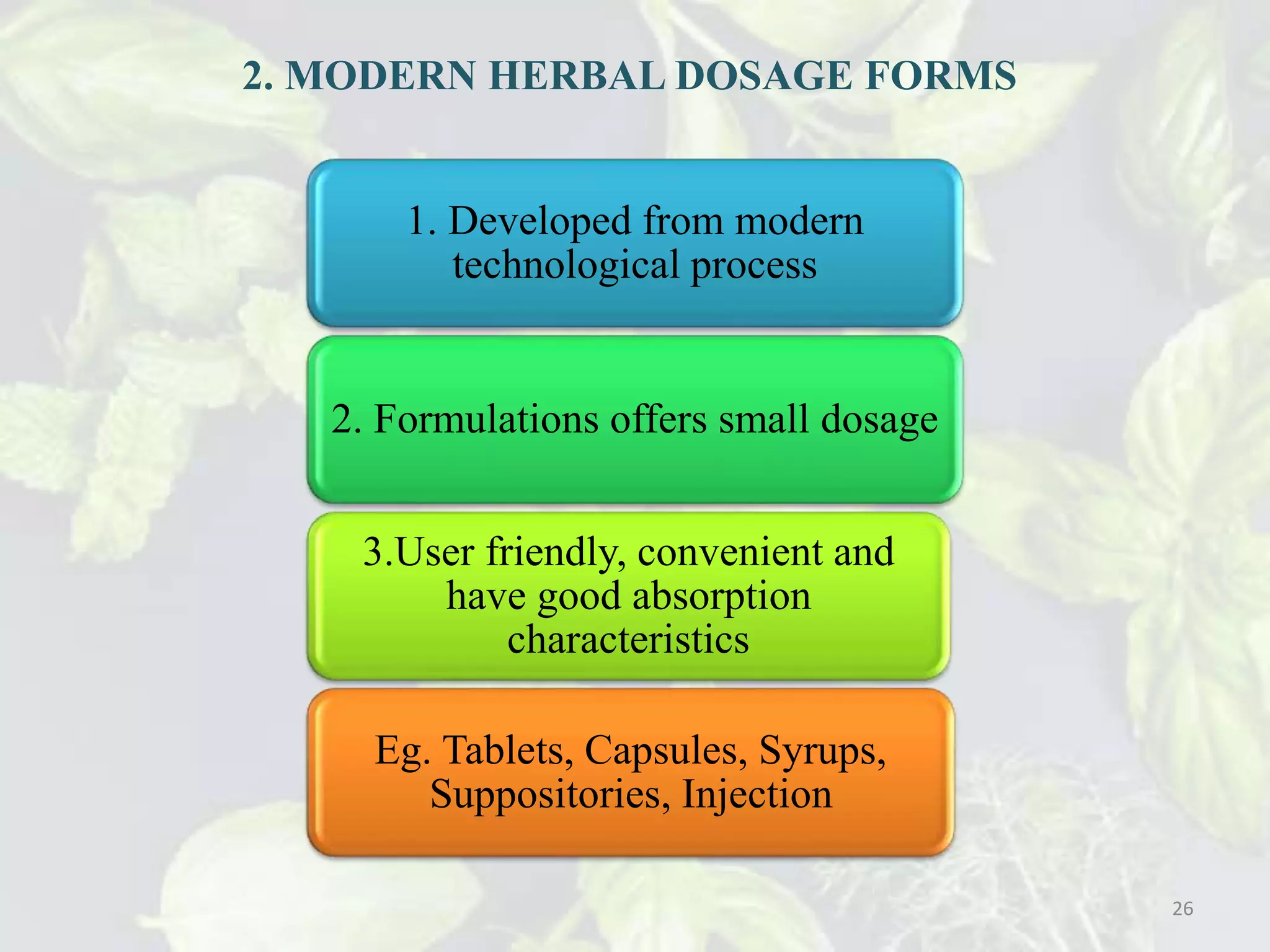 Standardization Herbal drug and Compound formulations/ | PPTX
