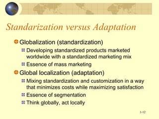 Standardization and customization | PPT