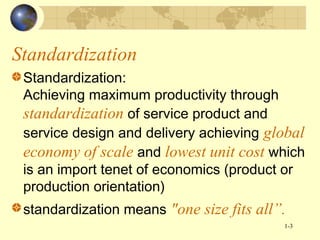 Standardization and customization | PPT