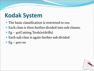 Standardization and codification of equipments in hosptal | PPT