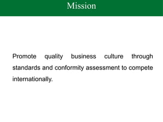 Standardization Munir Ahmed Khan PSQCA Aug 2024 (1).pptx | Business Accounting & Finance | Business