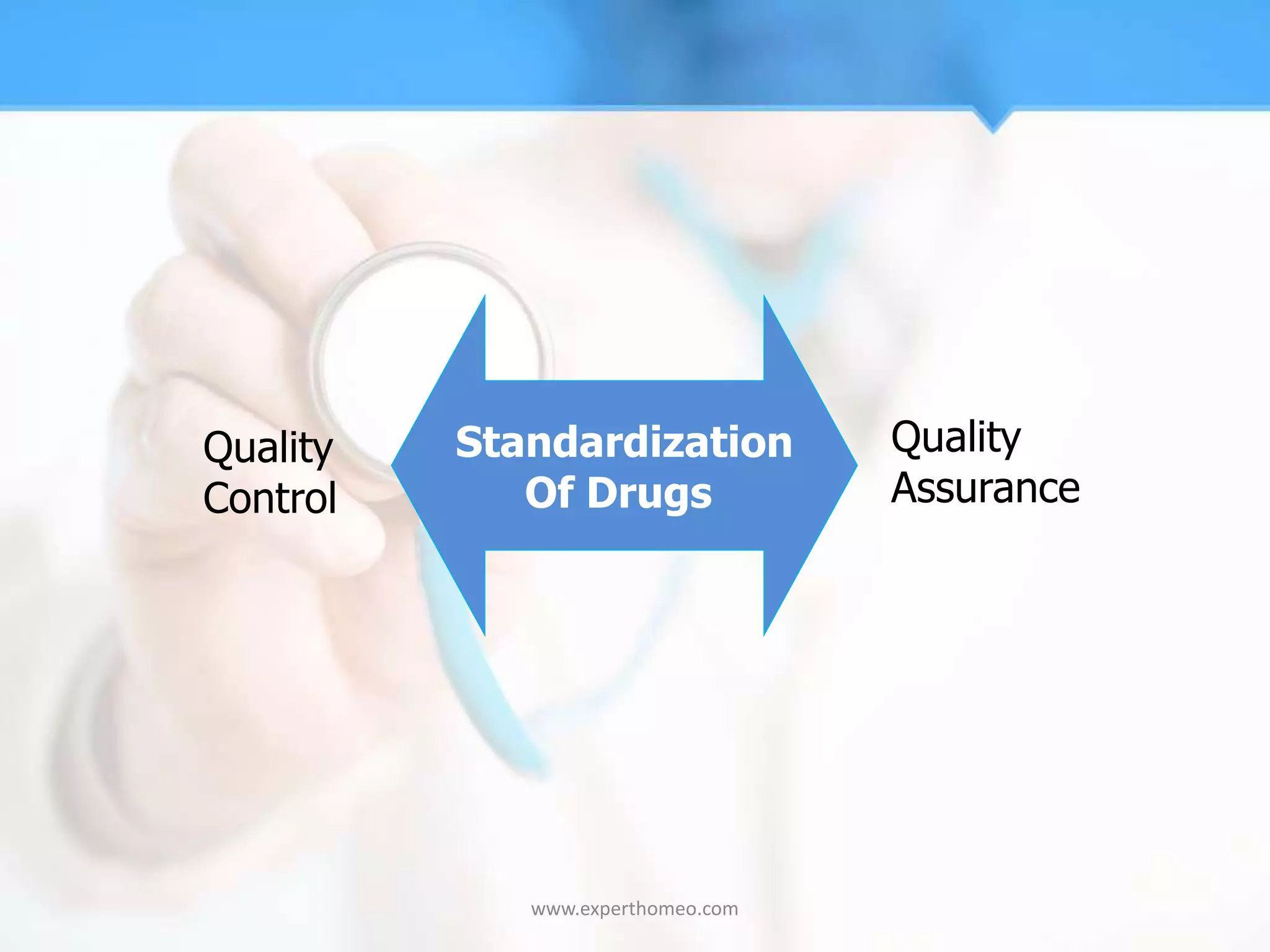 Standardization Of Homeopathic Preprations | PPTX