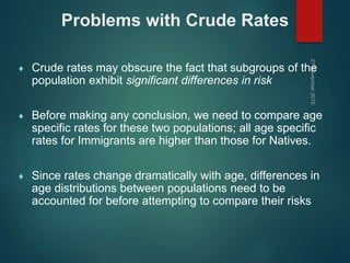 Standardization of rates by Dr. Basil Tumaini | PPTX