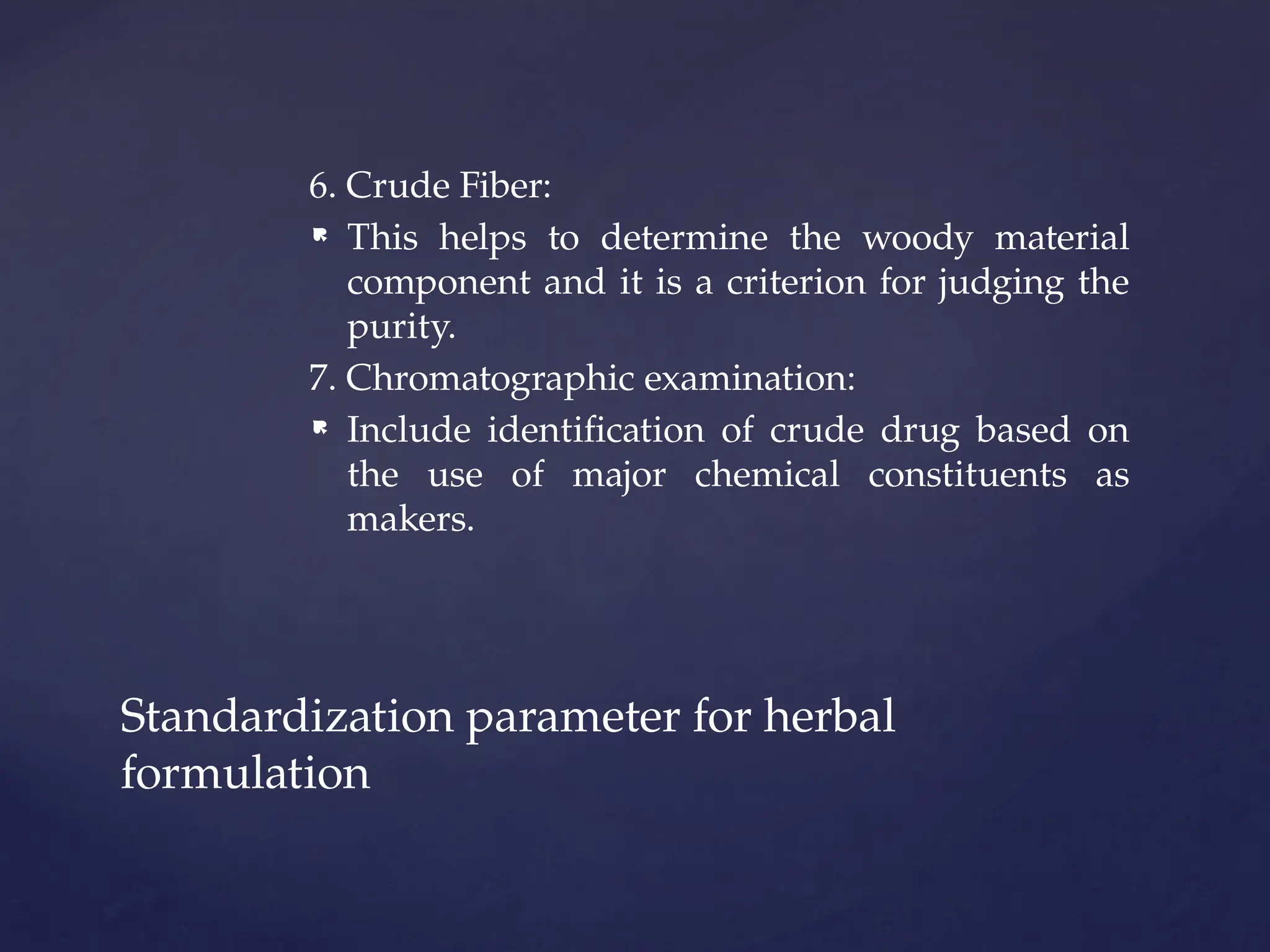 Standardization parameters for herbal formulations.pptx