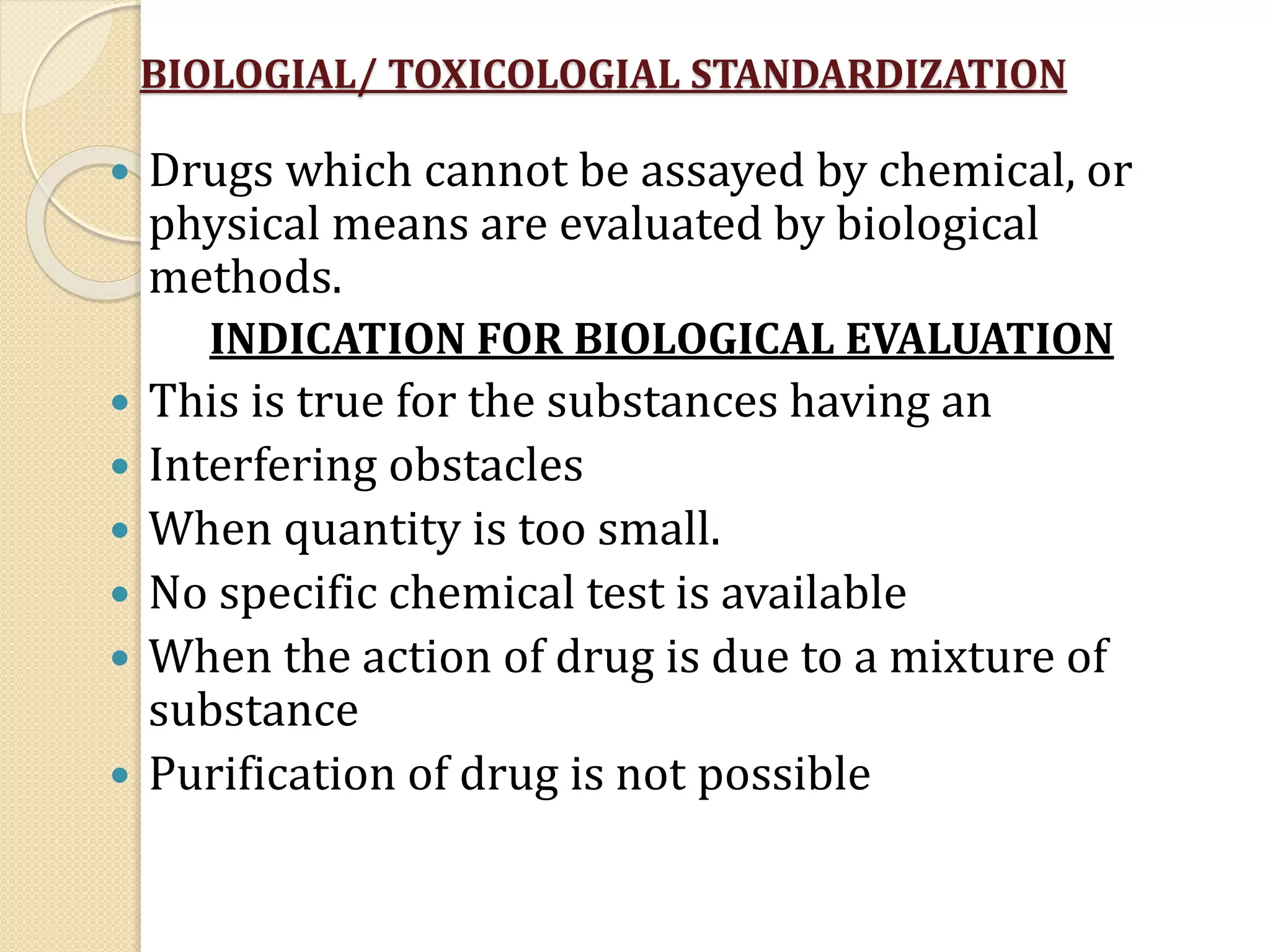 Standardization of herbal drugs | PPTX