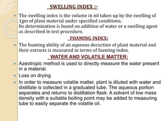 Standardization of herbal drugs | PPTX