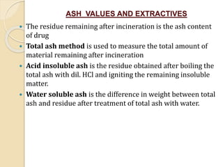 Standardization of herbal drugs | PPTX