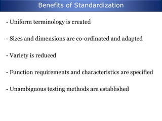 Standardization(work study & measurement) | PPTX