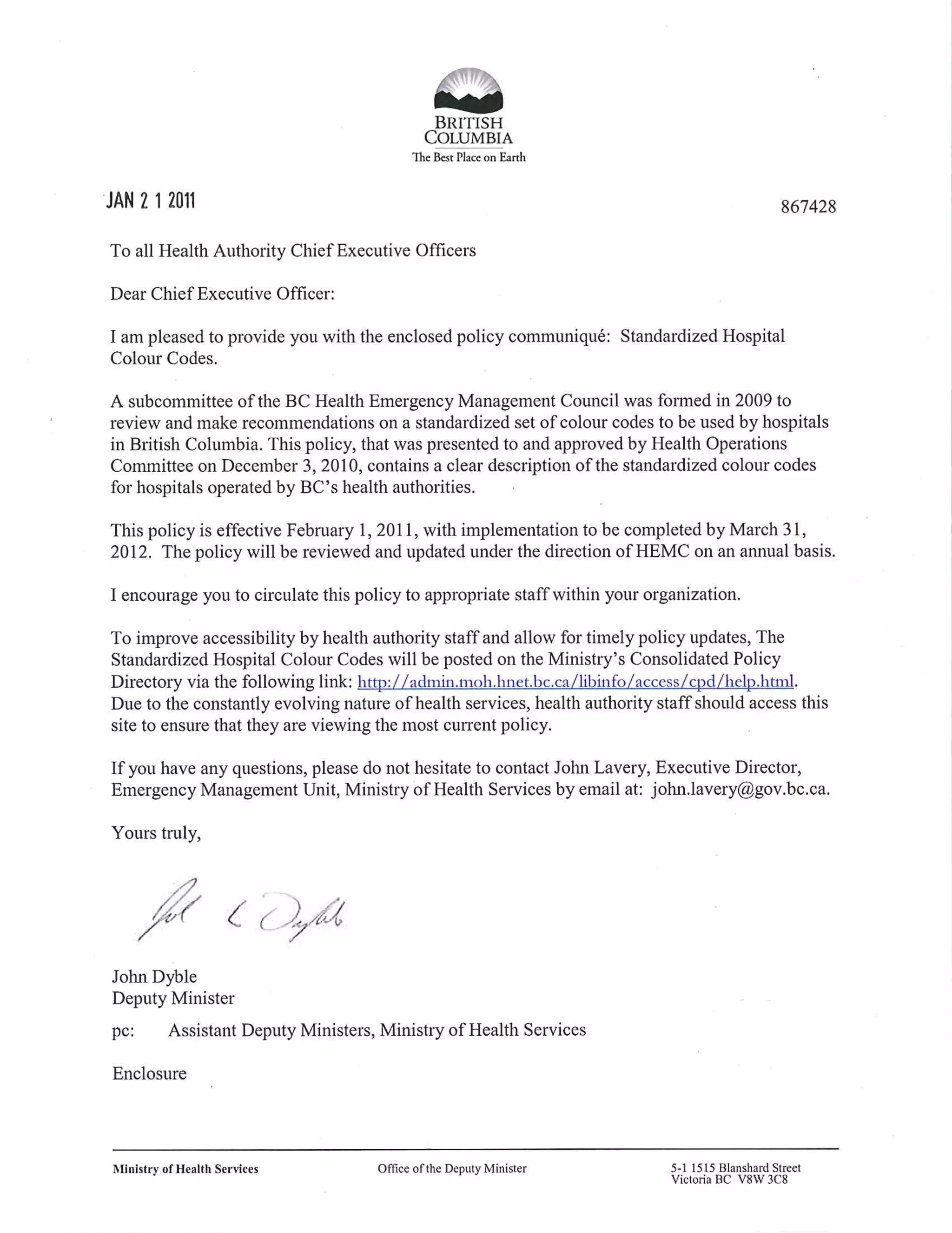 Standardized hospital-colour-codes | PDF