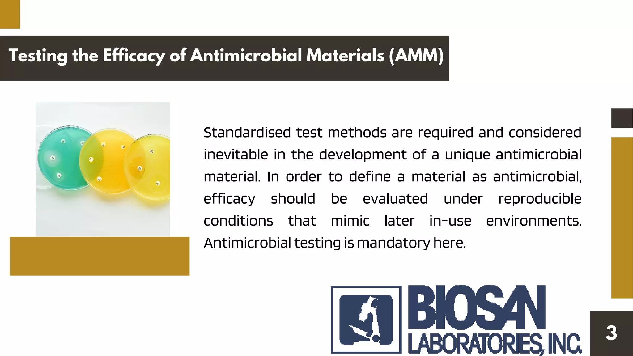 Standardized Antibacterial Material Testing Methods | PDF