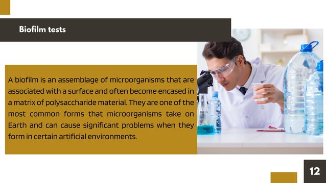 Standardized Antibacterial Material Testing Methods | PPT