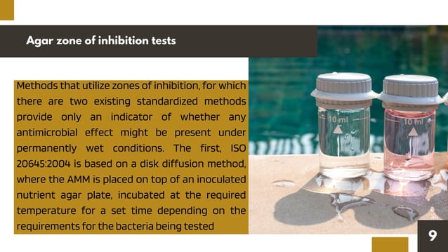 Standardized Antibacterial Material Testing Methods | PPT