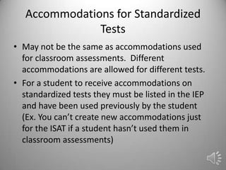 Standardized assessments | PPTX