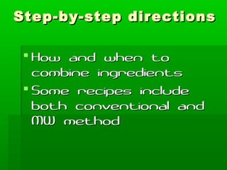 Standardized recipes | PPT