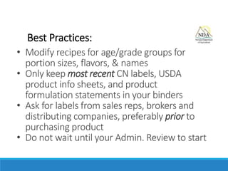 Nevada Menu Production Records Part II: Standardized Recipes 4.15.15