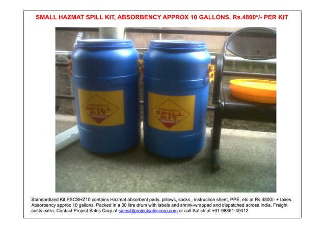 Standardized Spill Kits | PPT