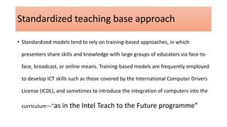 Standardized teacher professional development | PPTX