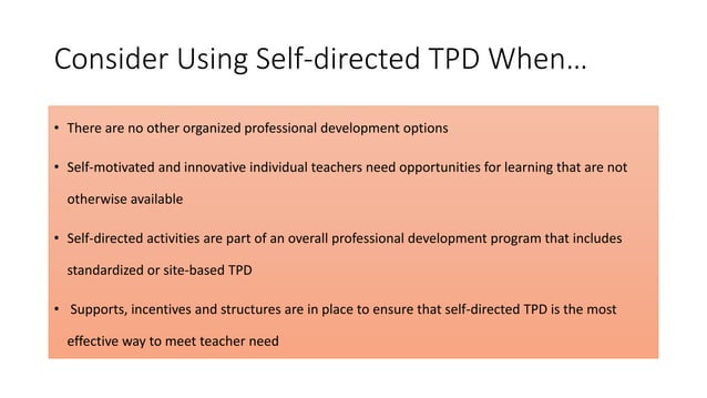 Standardized teacher professional development | PPT