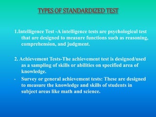 Standardized test | PPTX