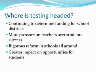 Standardized Testing | PPTX