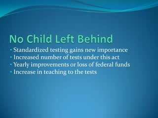 Standardized testing | PPTX