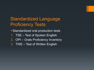 Standardized testing.pptx 2 | PPTX